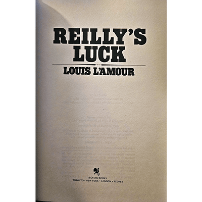 Louis L’Amour Leatherette Collector’s Editions and other titles